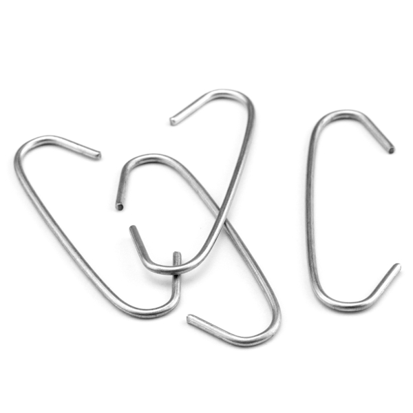 Hooks for signs with C-opening - 4 pcs.